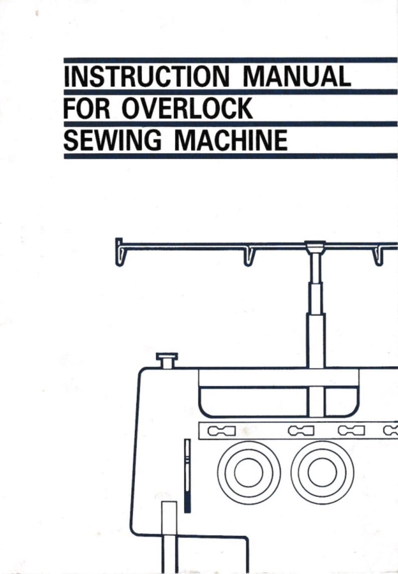 Brother 734DP / 834DP Sewing Machine Instruction Manual – PDF Download ...