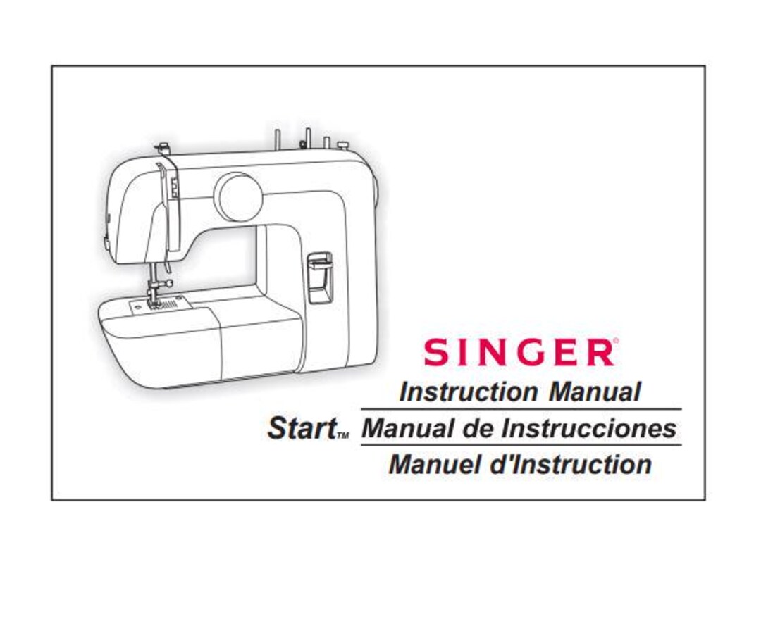 Singer Sewing Machine 1304 Manual Singer User Manual Singer User Manual ...