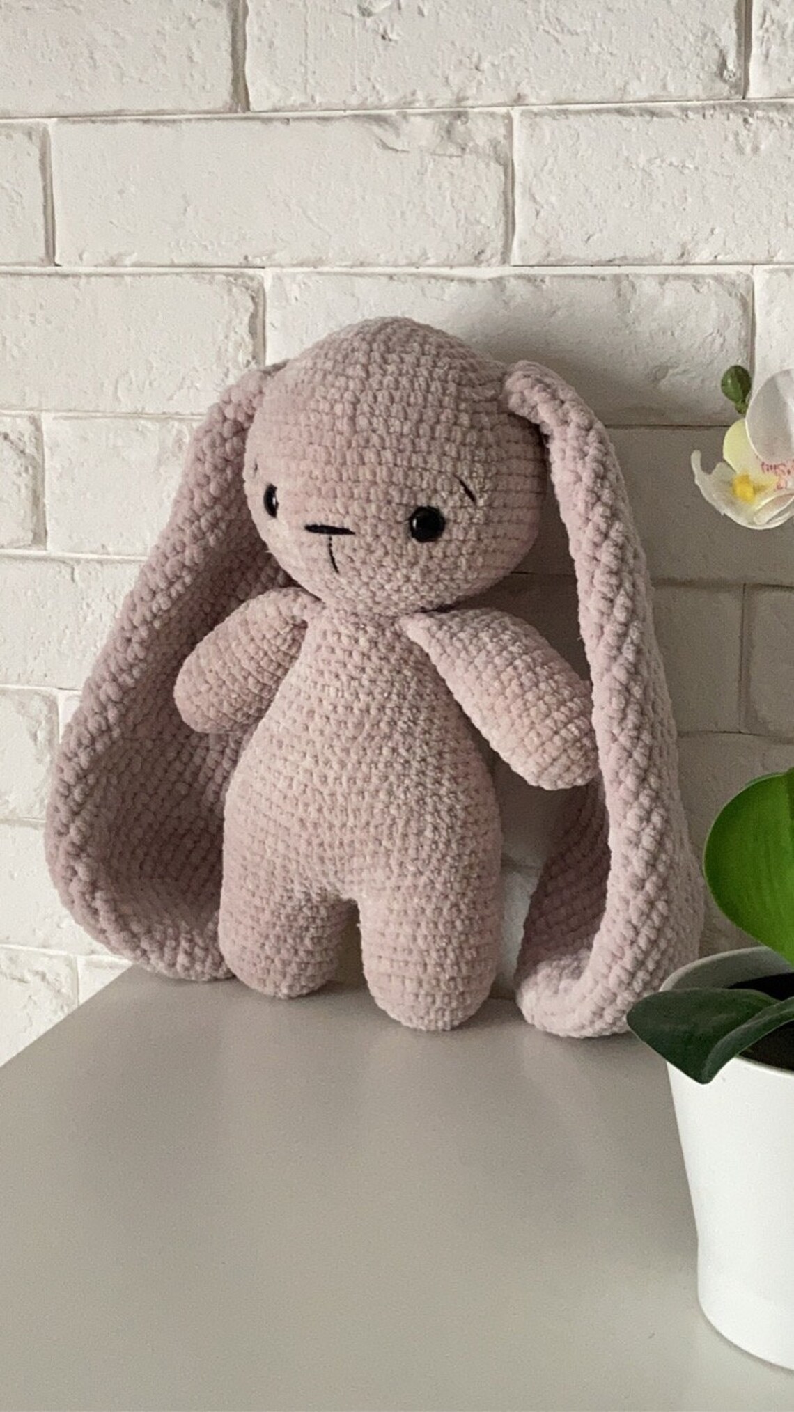 Long Eared Bunny Crochet Pattern - Etsy