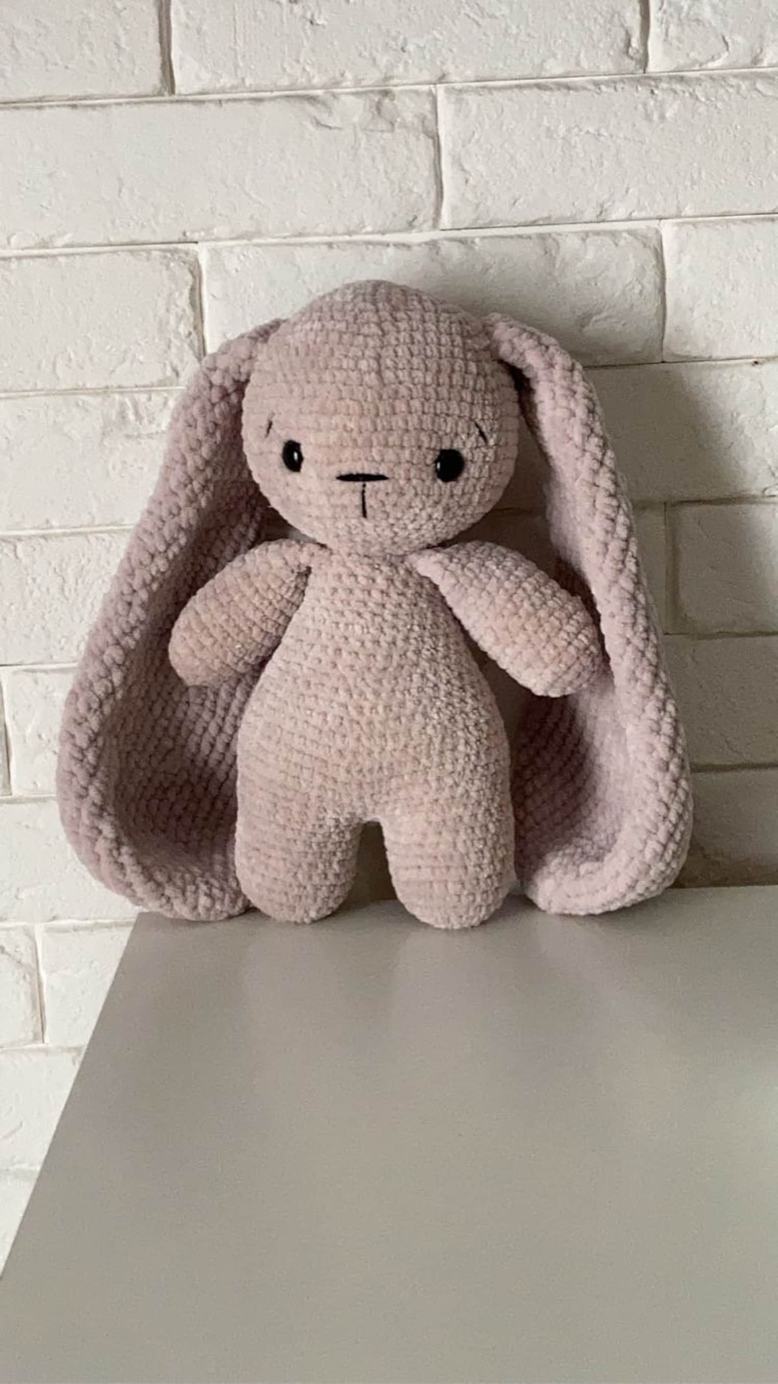Long Eared Bunny Crochet Pattern - Etsy