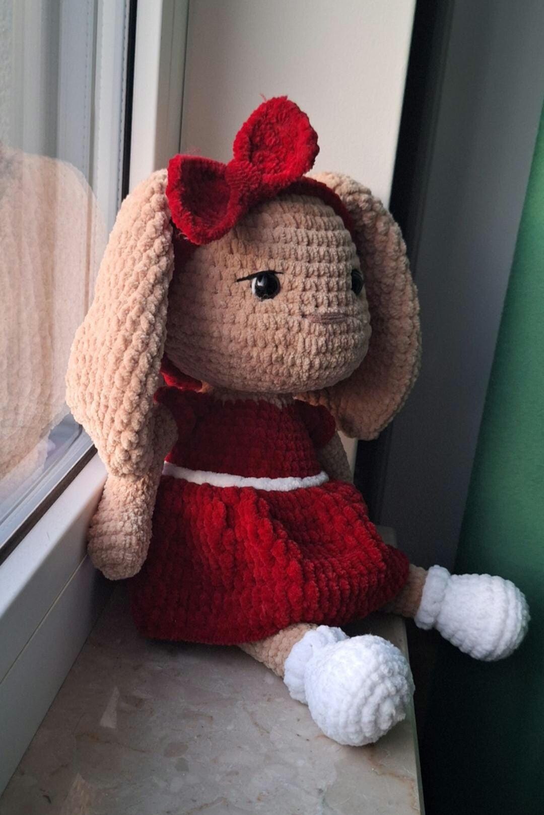 Lola the Bunny Crochet Amigurumi Pattern - Etsy