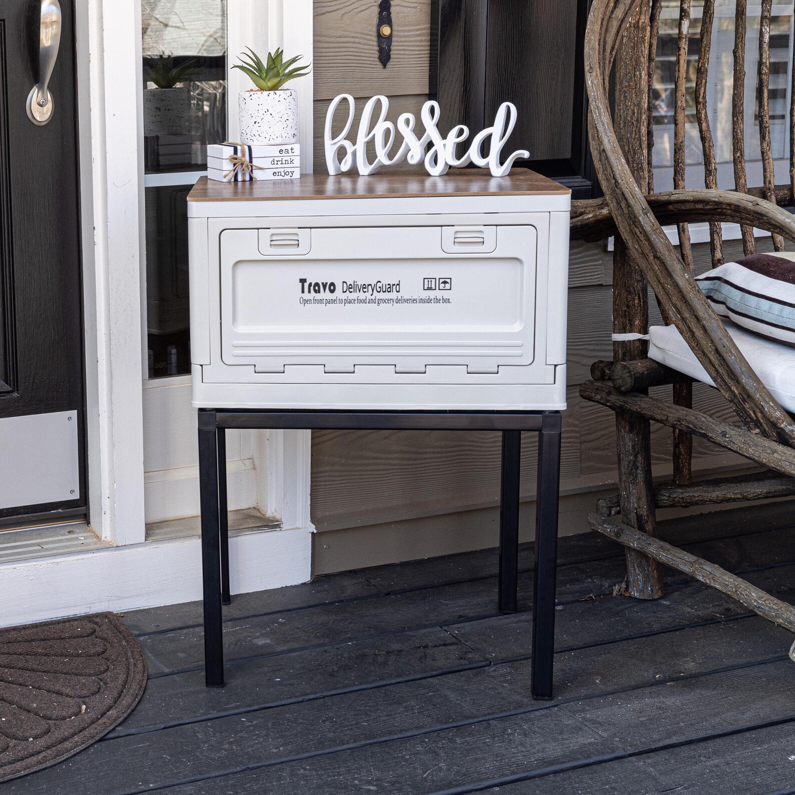 Weatherproof Delivery Drop Box: Modern Food & Package Storage - Etsy