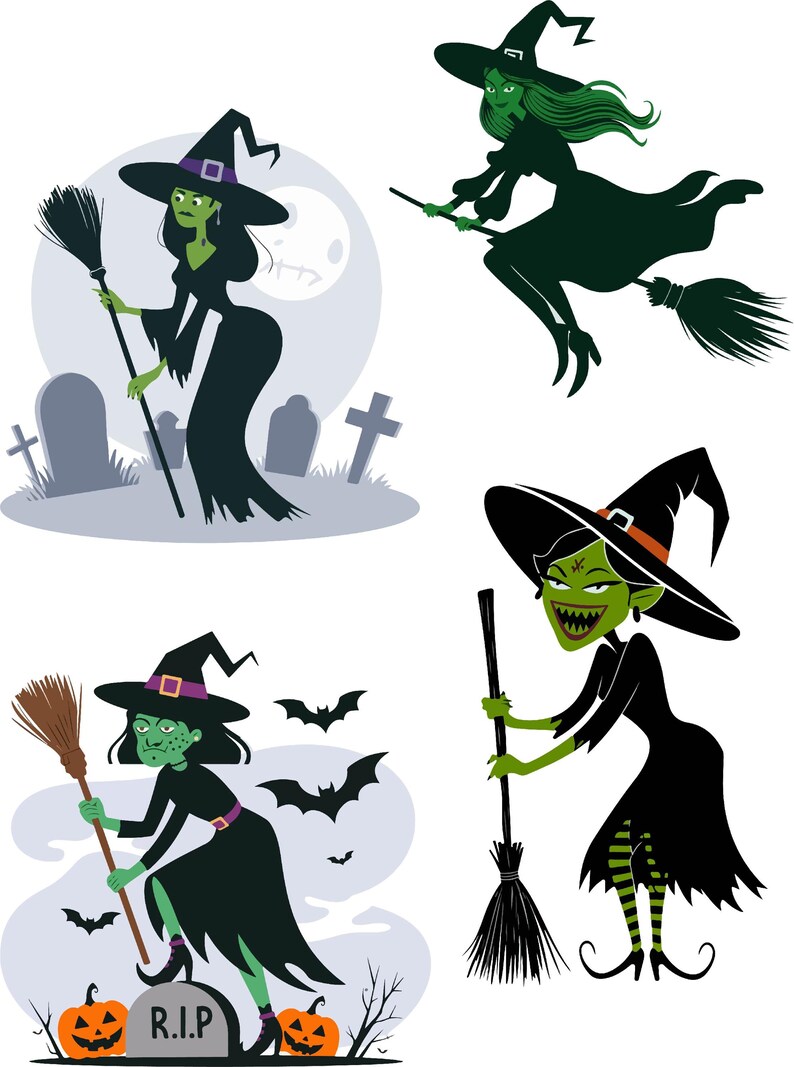 Halloween SVG Bundle Spooky & Cute Designs for Cricut, Silhouette ...