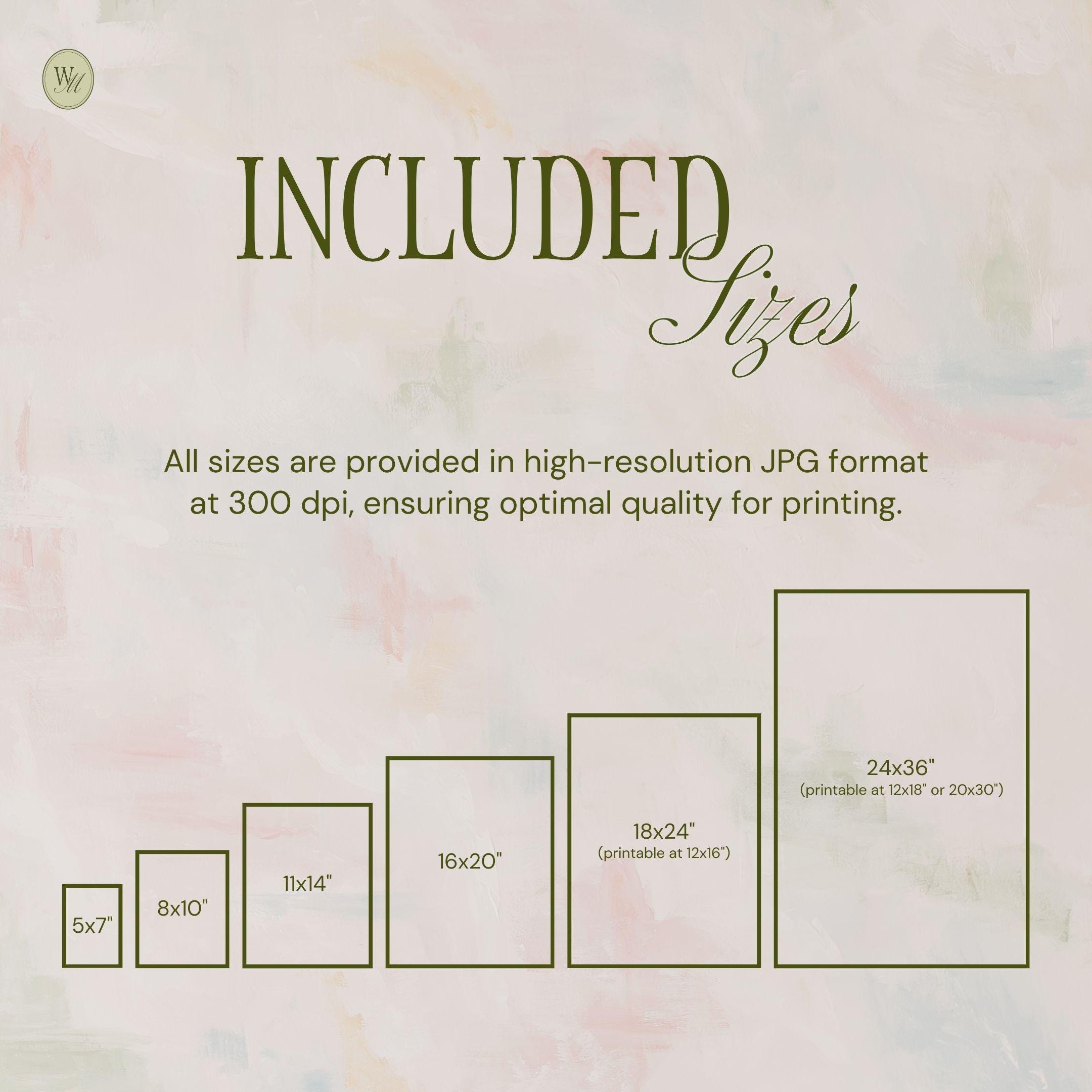 Vintage Watercolor Christmas Tree Art Print | Christmas Digital ...