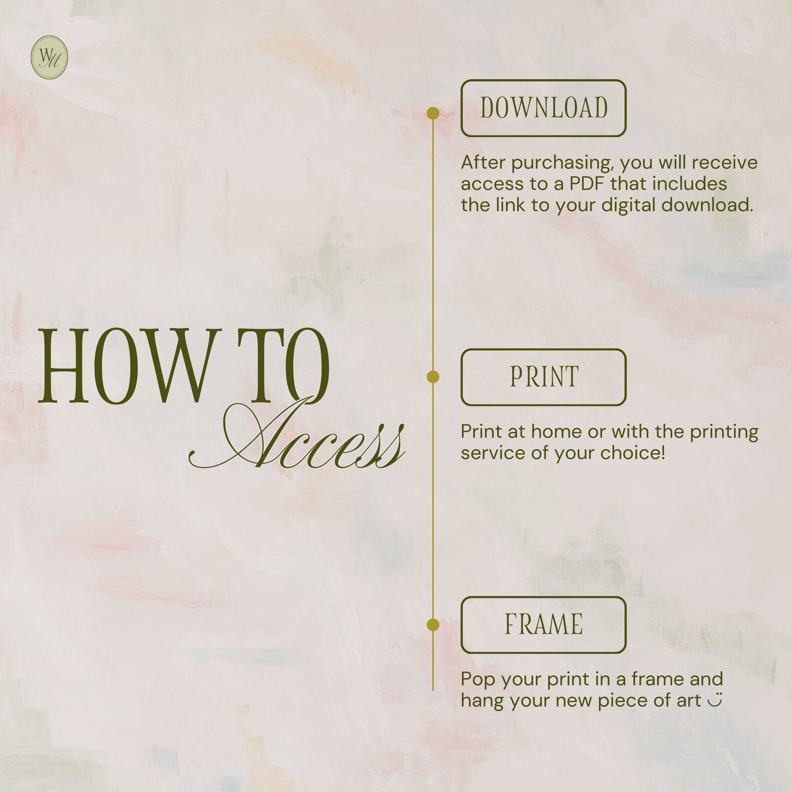 Vintage Watercolor Christmas Tree Art Print | Christmas Digital ...