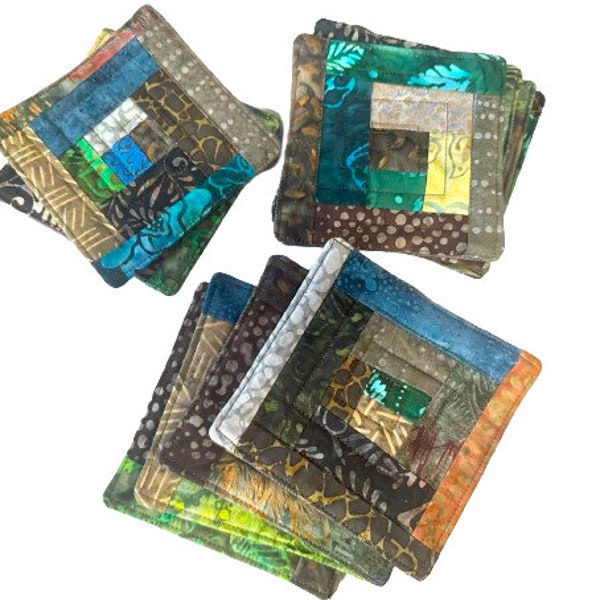 Quilted Coasters - Etsy