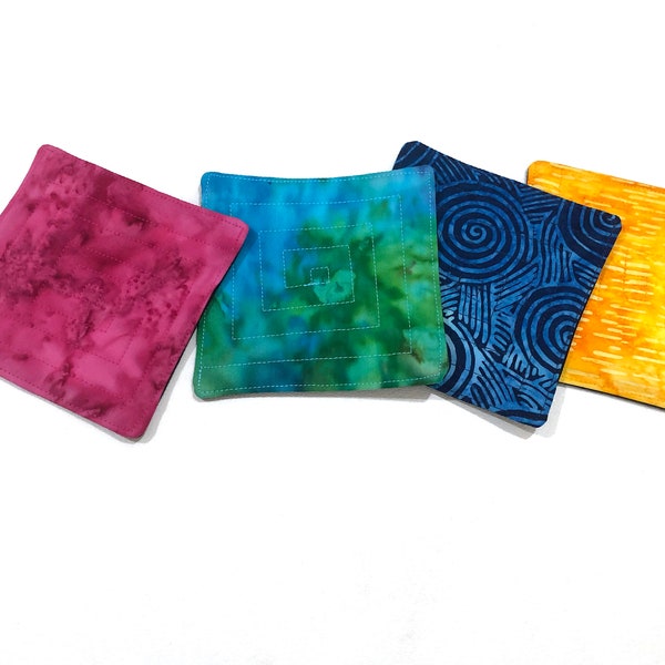 Batik Coasters - Etsy