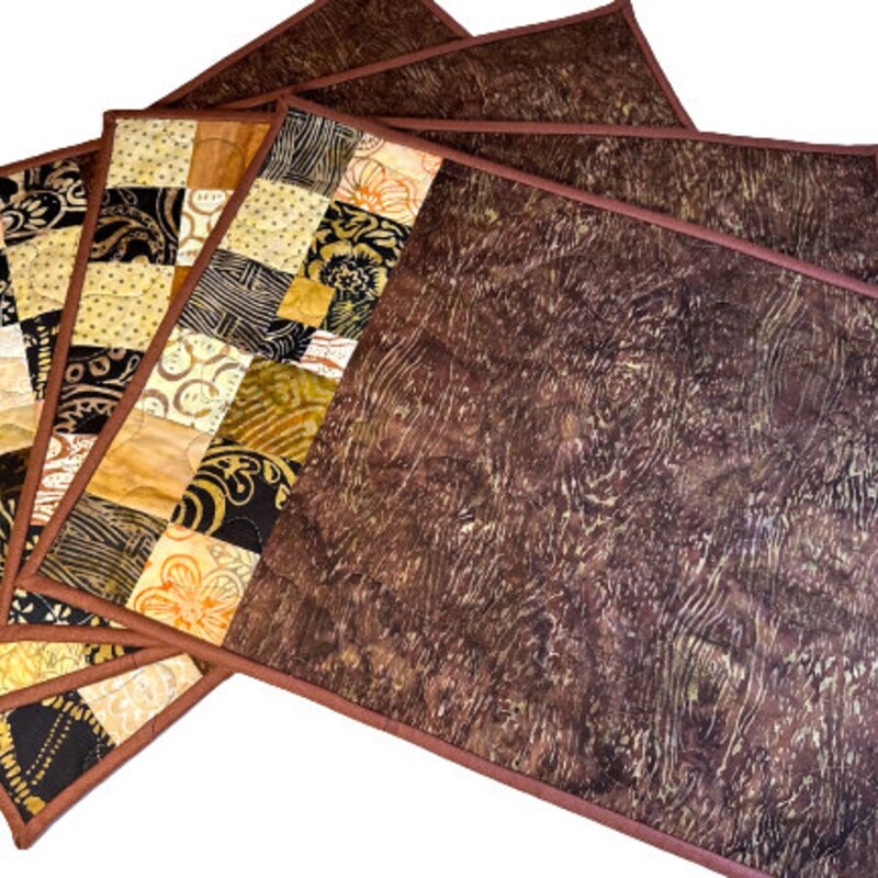 Patchwork Placemats - Etsy