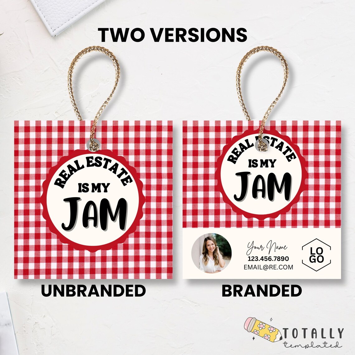 Real Estate is My Jam Pop-by Tags for Realtors | Customizable Canva ...