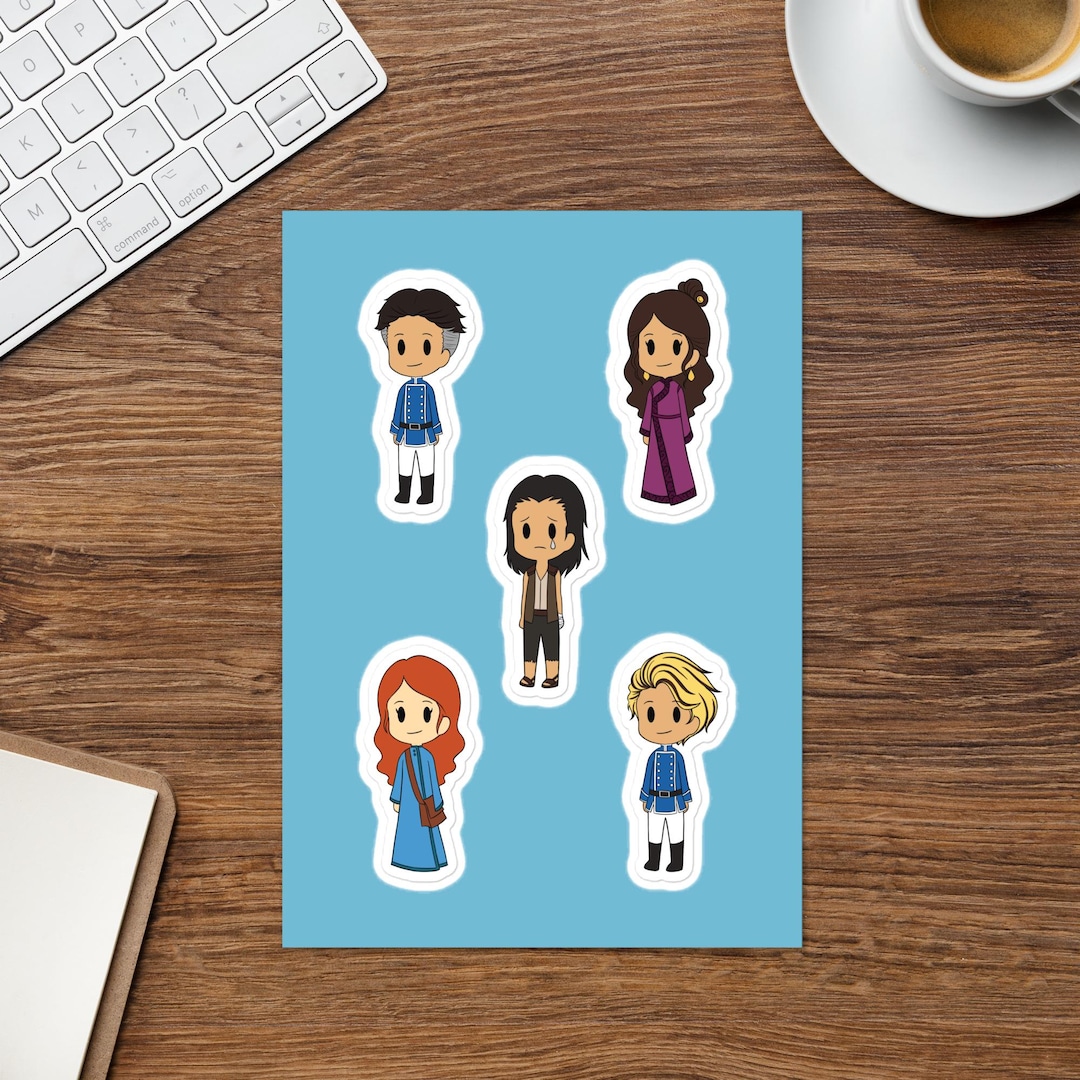Chibi Stormlight Characters Sticker Sheet - Etsy