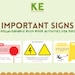 Important Signs Printable Kids Busy Book Pages | Kids Educational ...