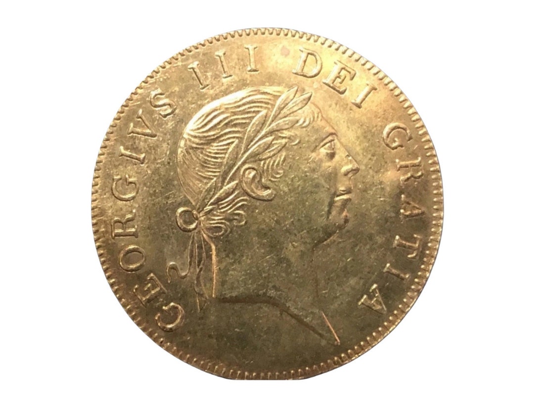 1813 Georgivs III Del Gratia High Quality Gold Plated Coin - Etsy