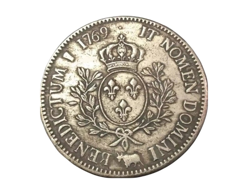 1769 1 Ecu Louis XV High Quality Silver Plated Coin - Etsy