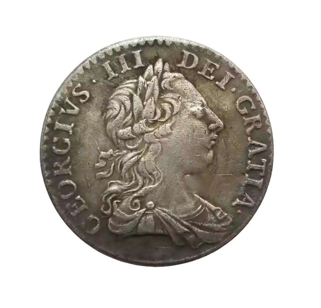 1763 Georgivs III Silver High Quality Silver Plated Coin - Etsy