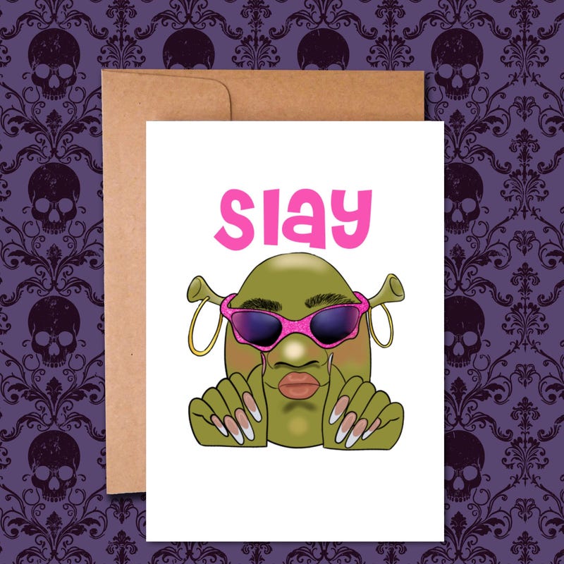 Shrek Slay - Etsy