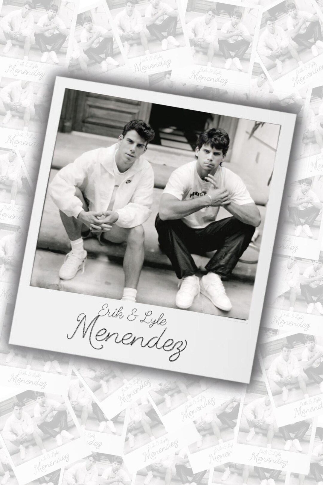 Menendez Brothers Polaroid Style Photo, Premium Water Resistant Vinyl ...
