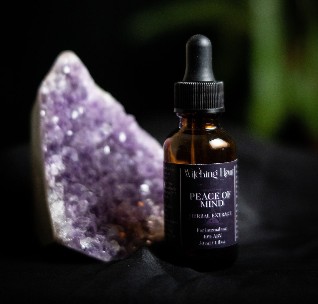Peace of Mind Herbal Elixir | Anxiety Relief Herbal Extract | Tincture ...