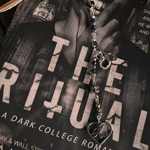 Beaded Bookmark the Ritual Inspired Dark Romance Gift - Etsy