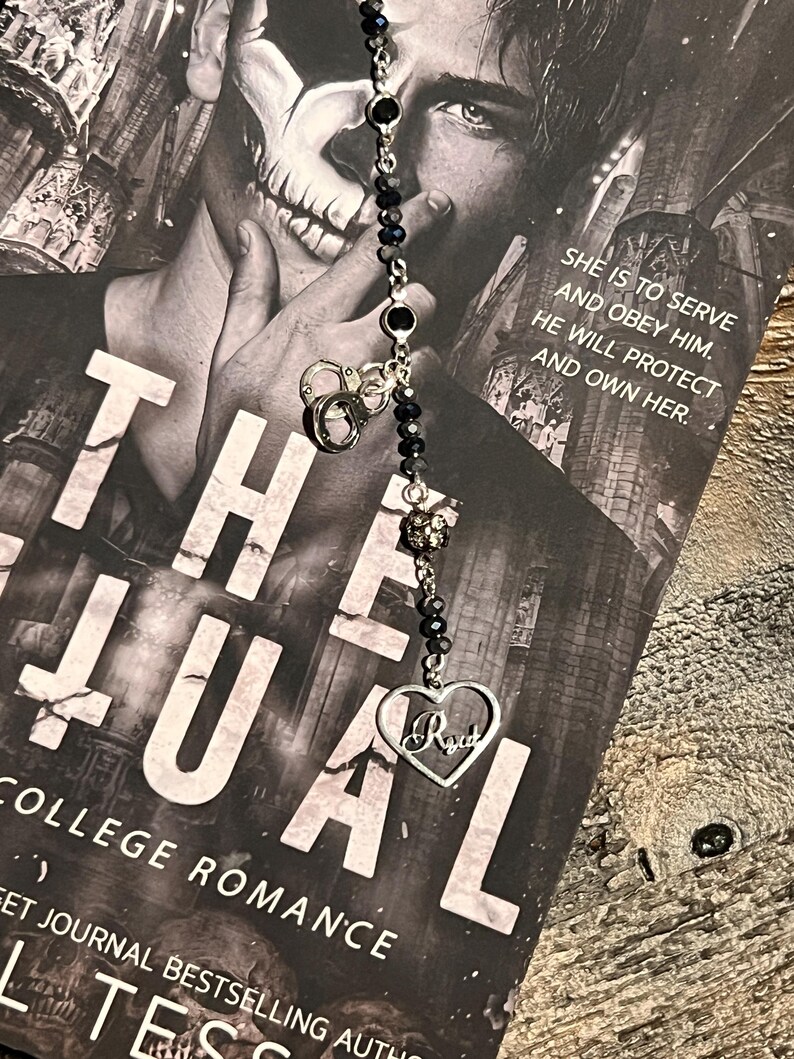 Beaded Bookmark the Ritual Inspired Dark Romance Gift - Etsy