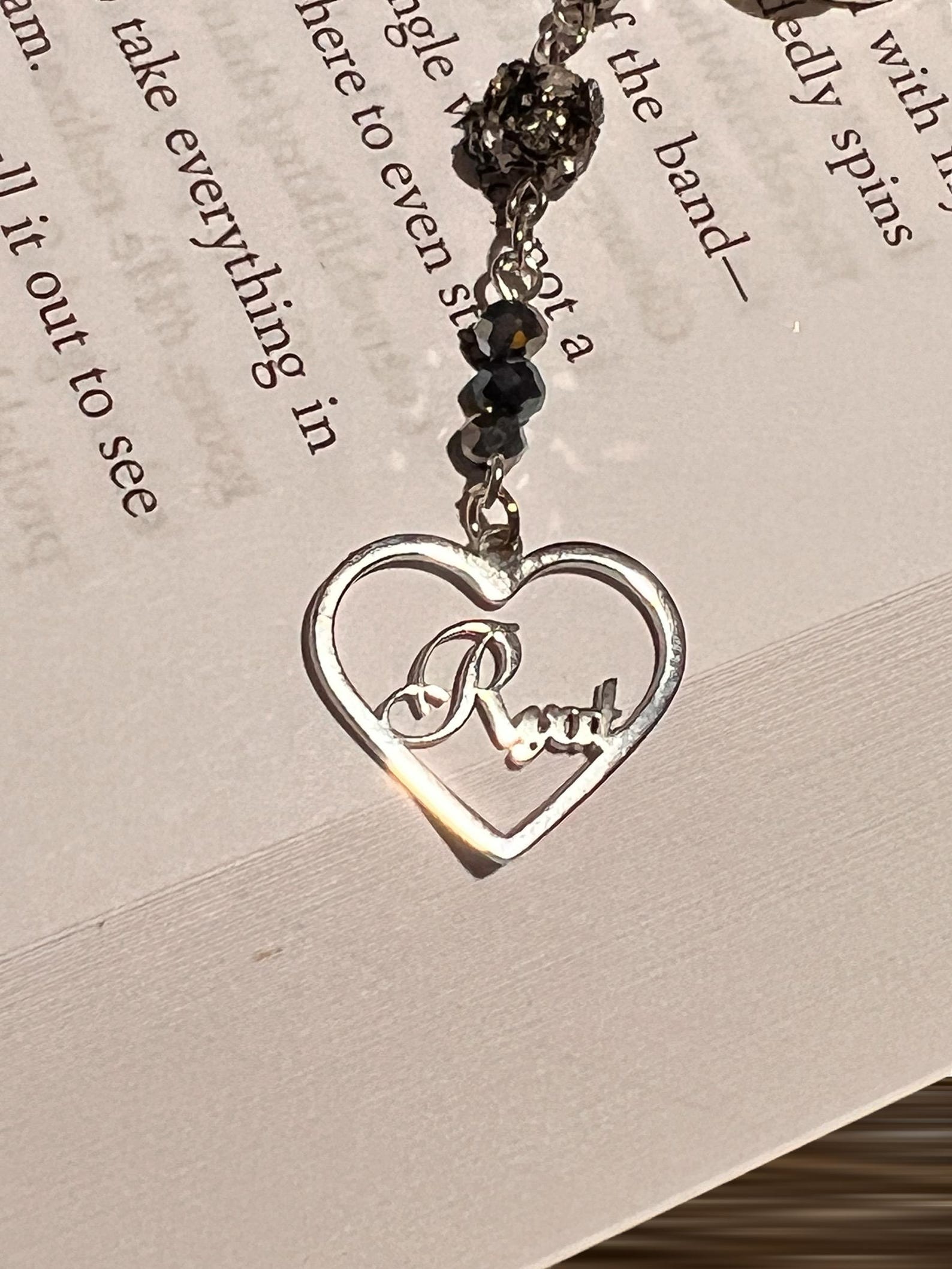 Beaded Bookmark the Ritual Inspired Dark Romance Gift - Etsy