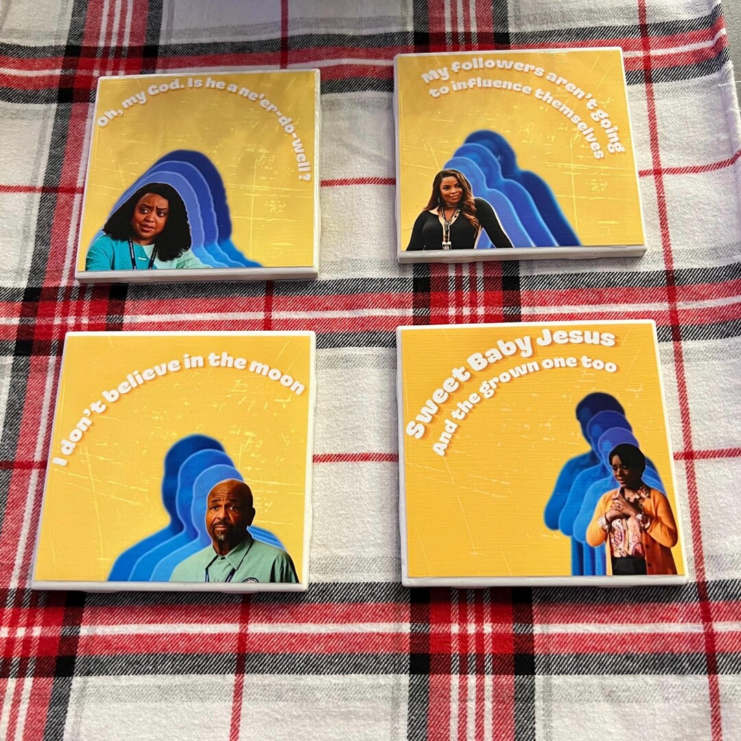 Abbott Elementary Ceramic Coasters: TV Show Merch - Etsy