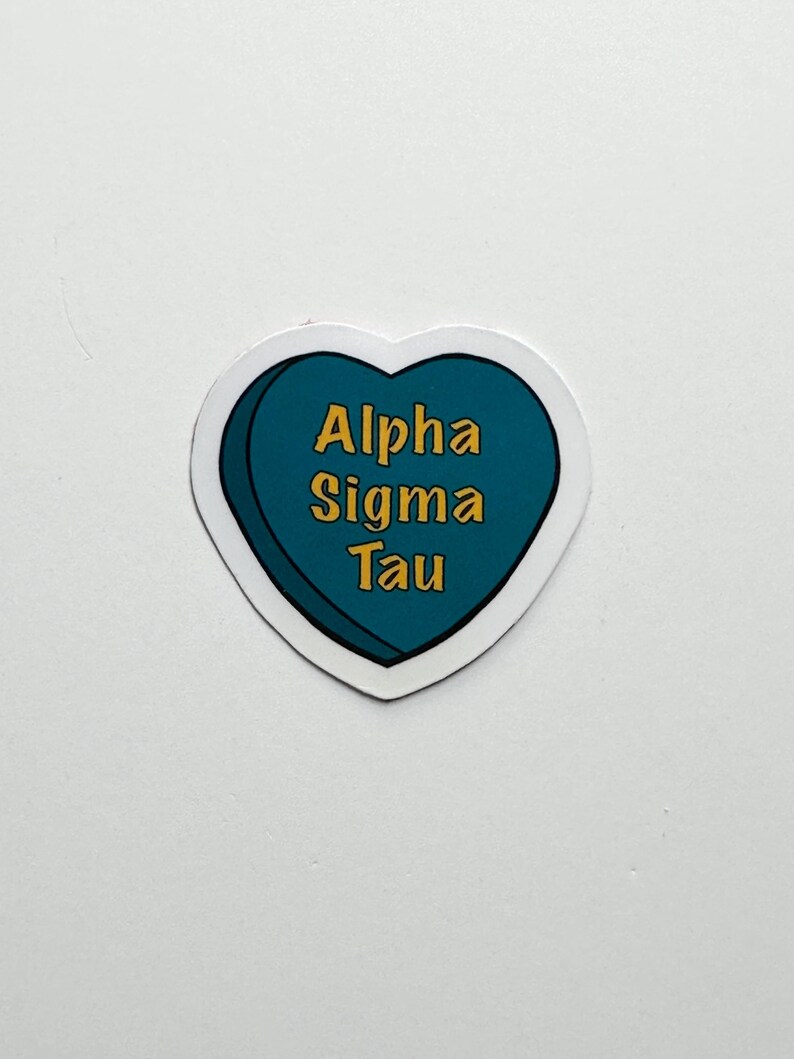 Alpha Sigma Tau Sticker Pack - Etsy