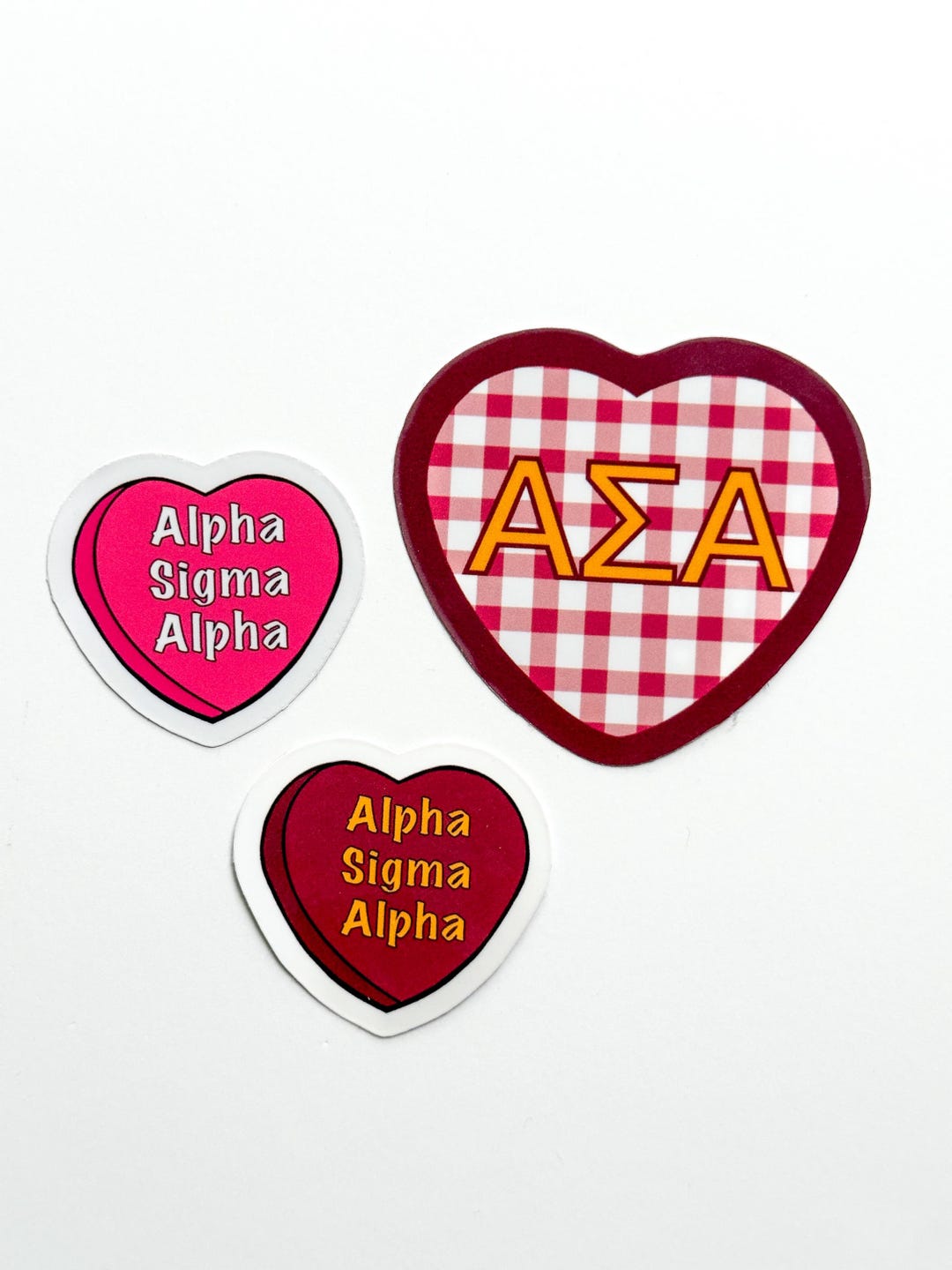 Alpha Sigma Alpha Sticker Pack - Etsy