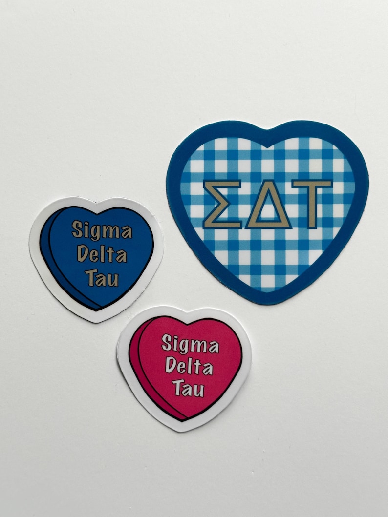 Sigma Delta Tau Sticker Pack - Etsy
