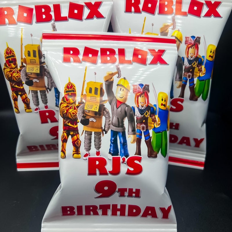 Roblox Party Supplies - Etsy