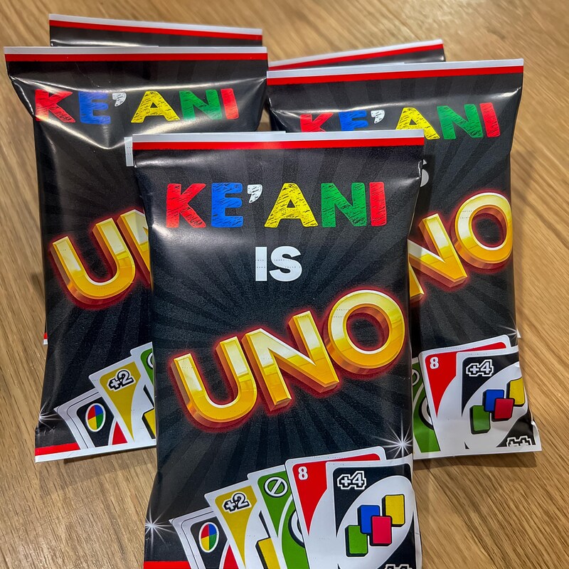 Uno Birthday Party - Etsy