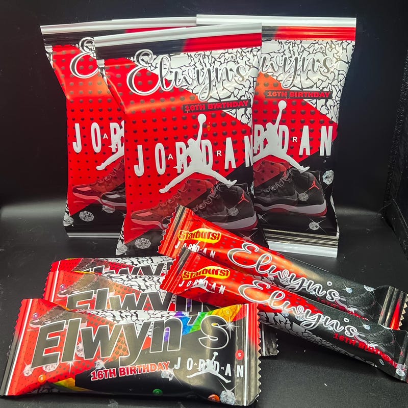 Jordan Party Favors - Etsy