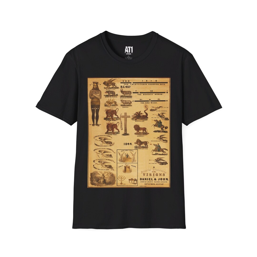 SDA Shirt, Wear the Vision, Make It Plain Prophecy Shirt, Adventist ...