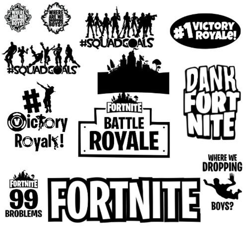 Fortnight Svg - Etsy