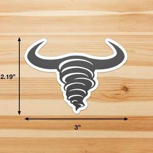 Twisters Tornado Wranglers Sticker - Etsy