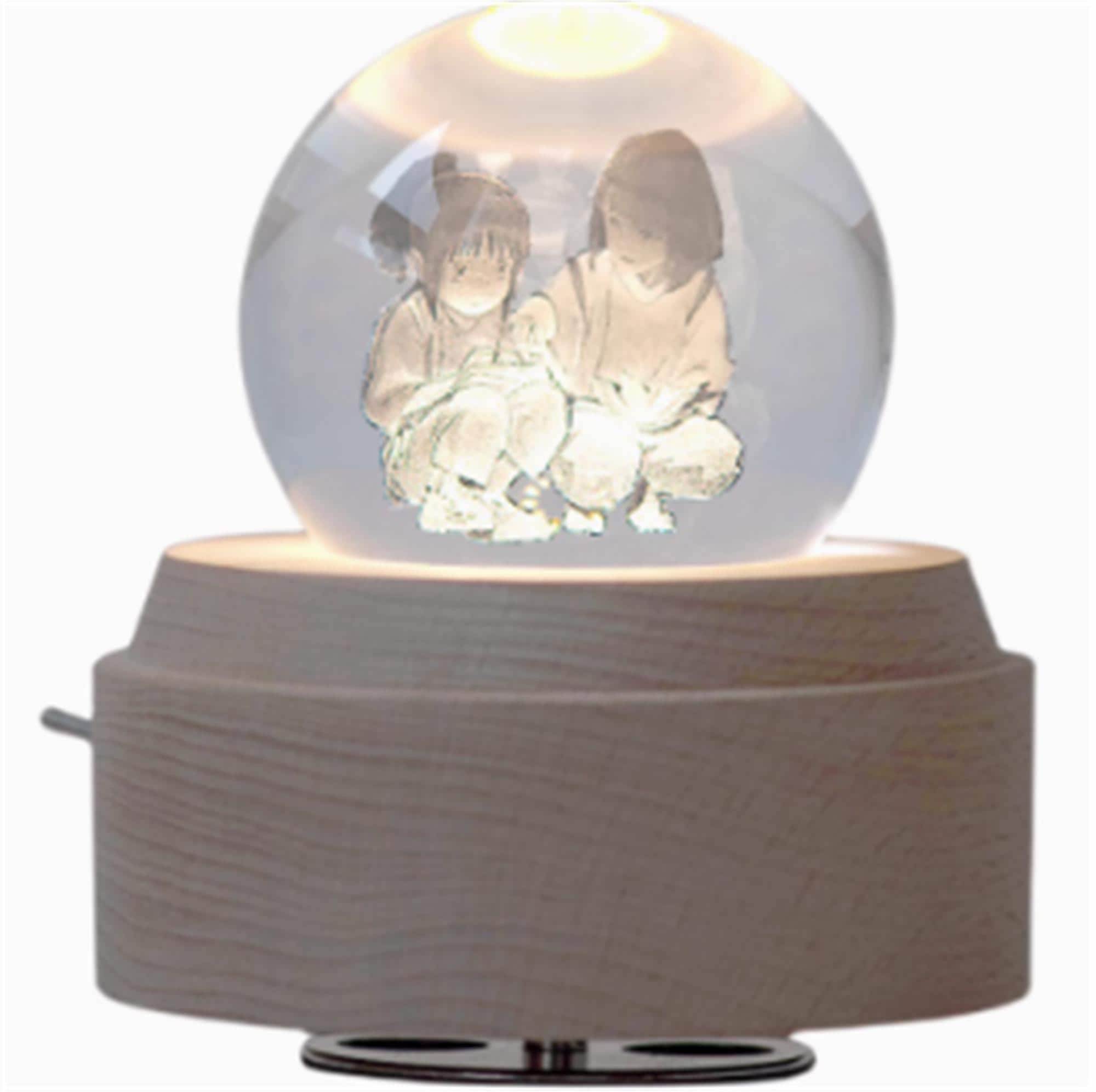 Spirited Away Music Box - Crystal Ball Ornaments - Music Box Creative ...