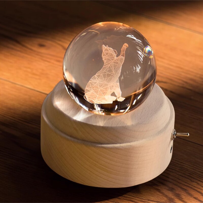 Rotating Music Box - Etsy