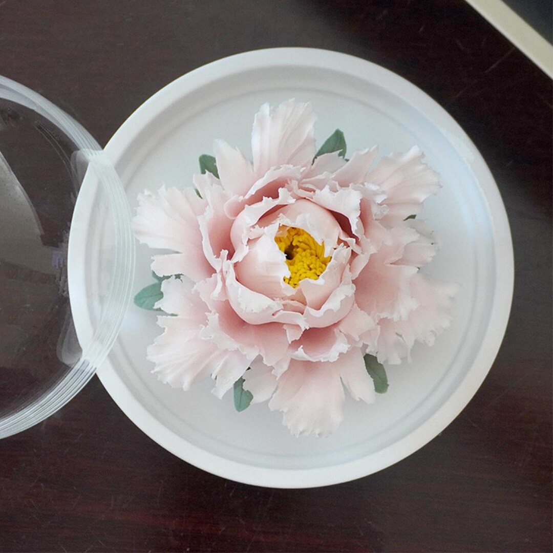 Handmade Ceramic Peony Diffuser | Floral Essential Oil Aroma Decor - Etsy
