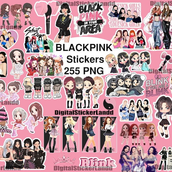 Blackpink stickers - Etsy