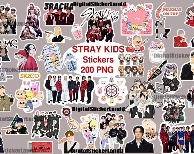 Stray Kids Stickers - Etsy