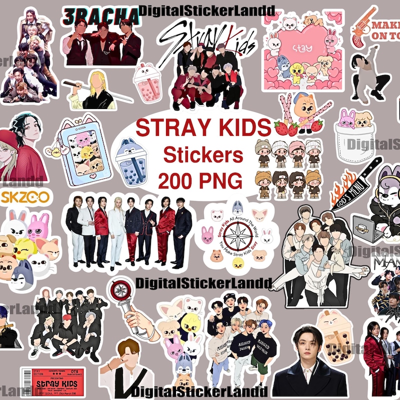 I.n Stray Kids Stickers - Etsy