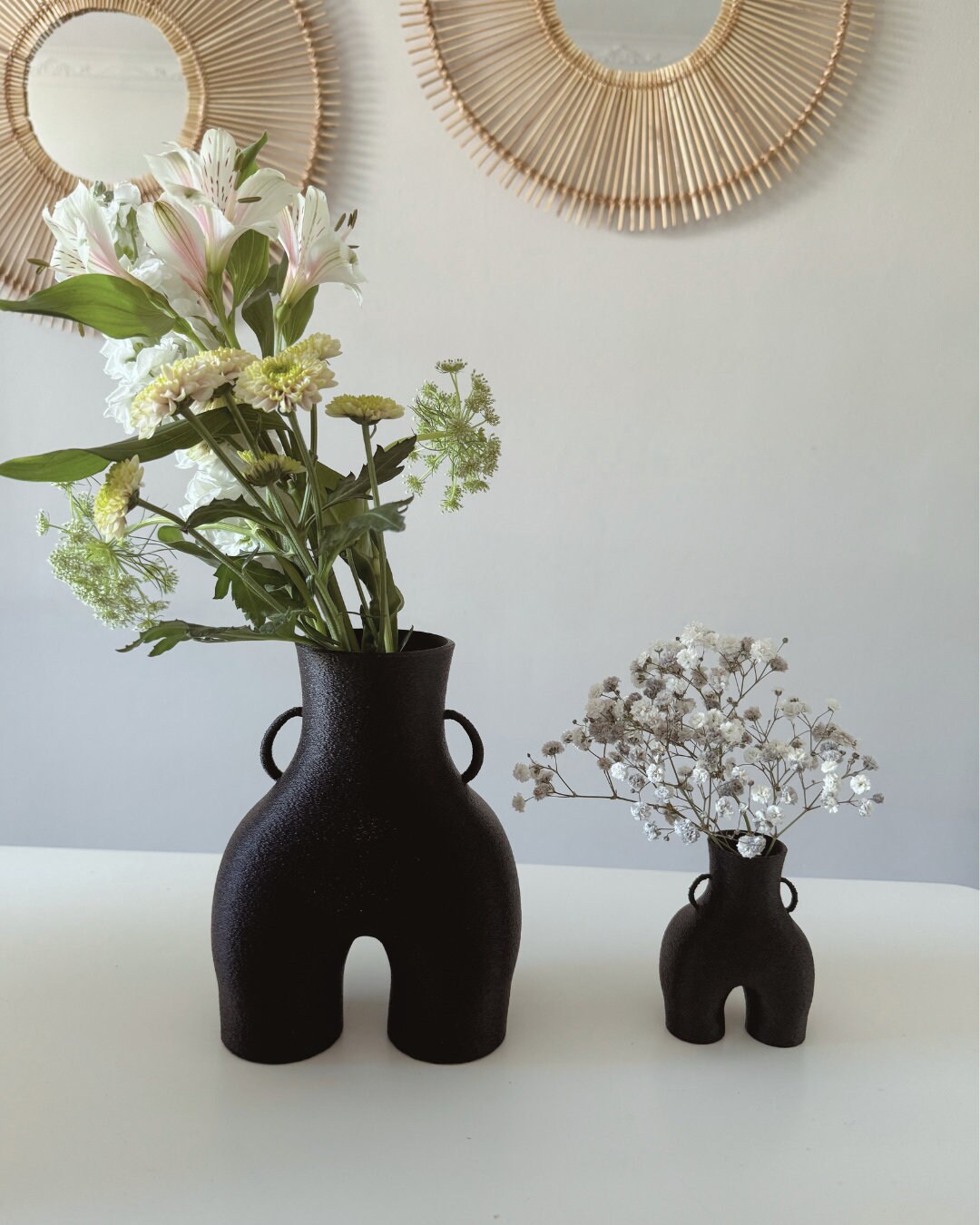 Female Body Vase, Unique Vases for Home Decor, Stylish Flower Vase ...
