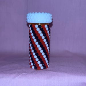 Rhinestoned Pill Bottle - Etsy