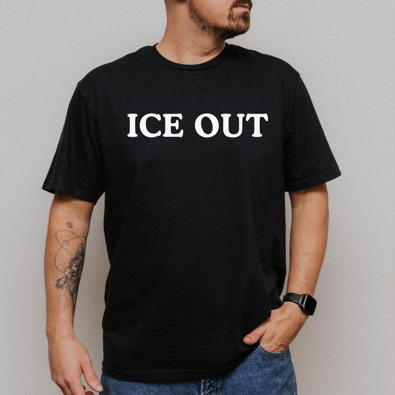 ICE Out Shirt, Anti ICE Protest Sweatshirt, Abolish ICE Hoodie Tee - Etsy