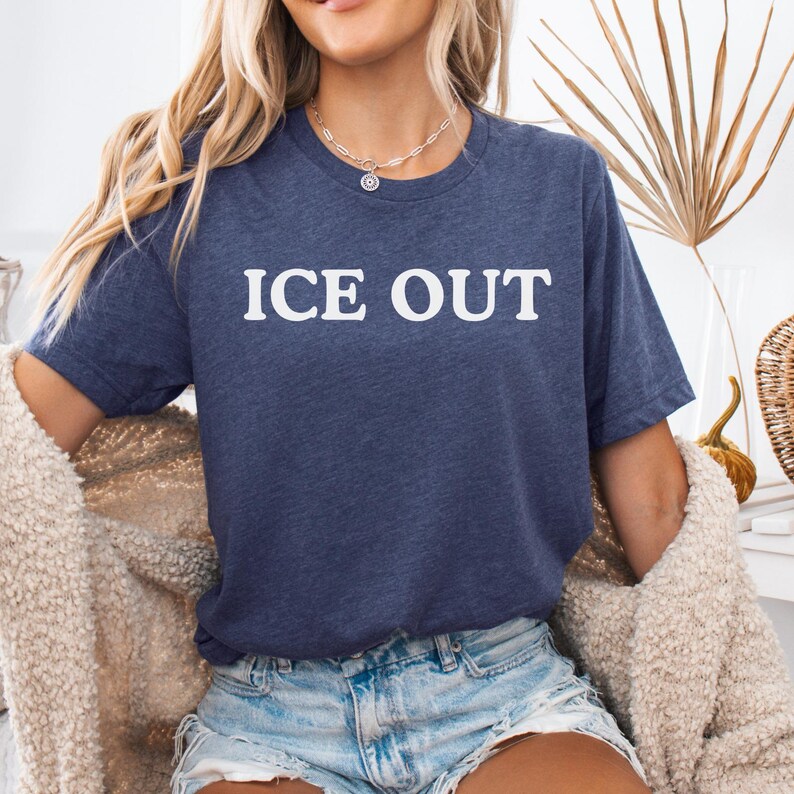 ICE Out Shirt, Anti ICE Protest Sweatshirt, Abolish ICE Hoodie Tee - Etsy
