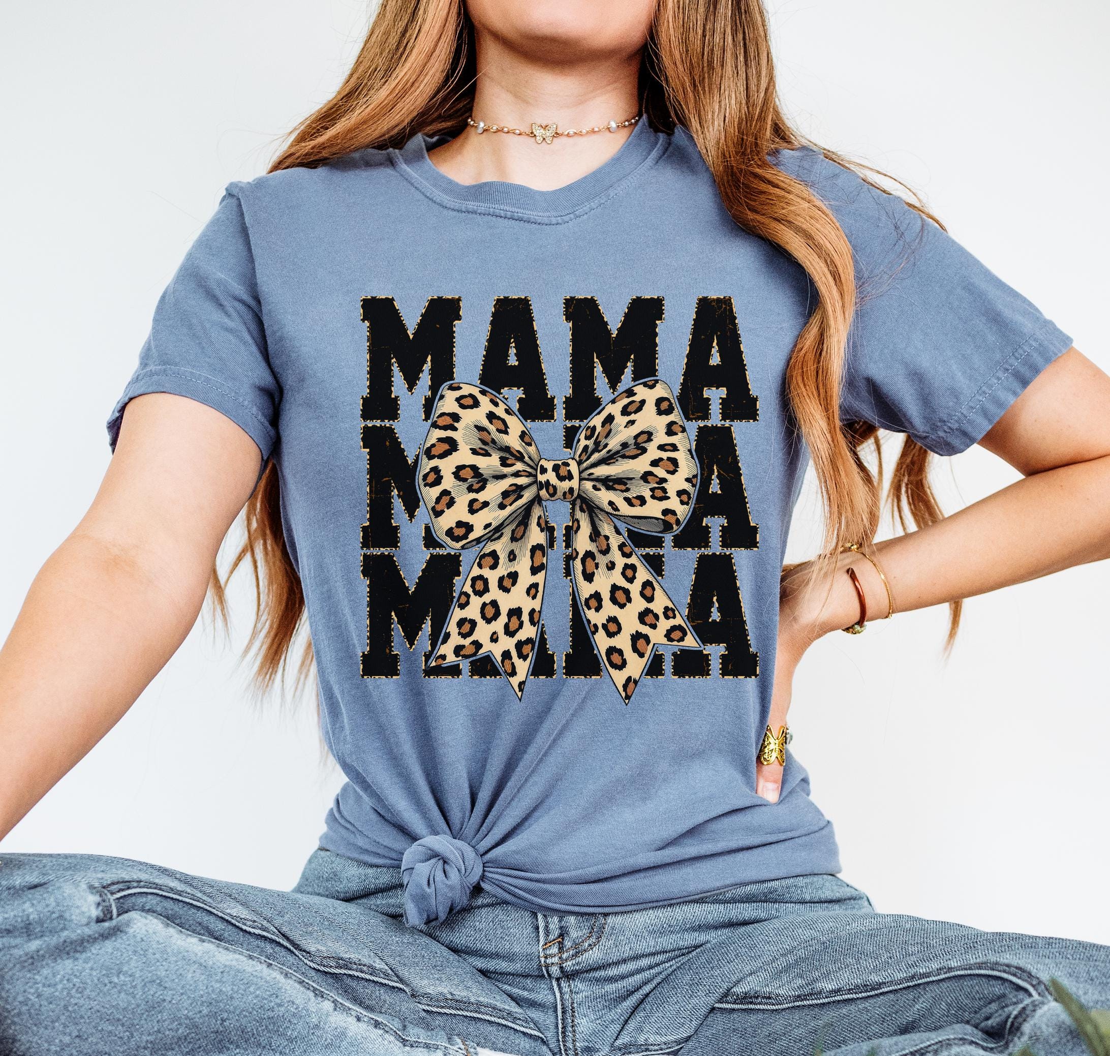 Leopard Mama Coquette Shirt, Comfort Colors Leopard Mama,trendy Mama ...