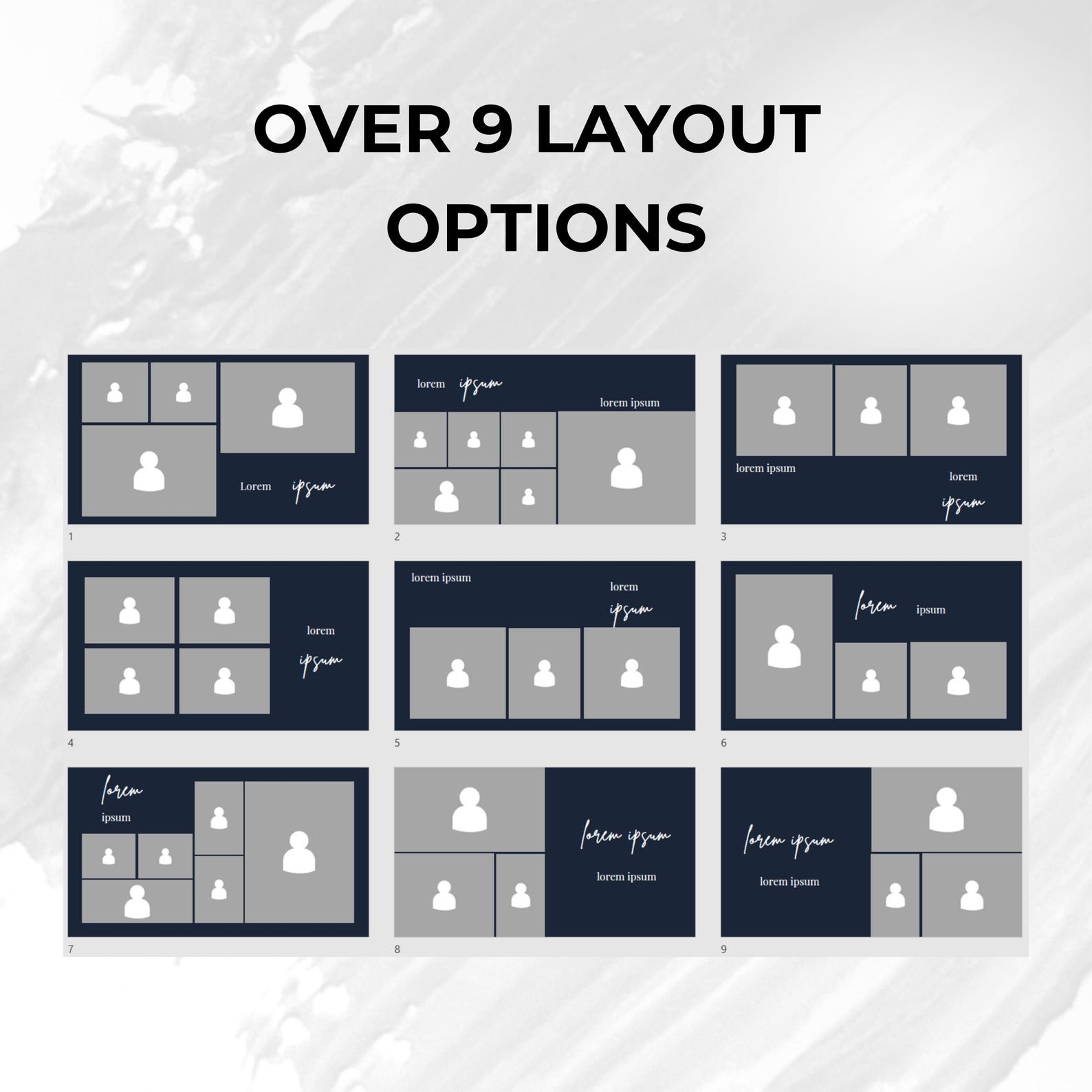 Navy Blue Powerpoint Funeral Template for Men, Editable Memorial ...