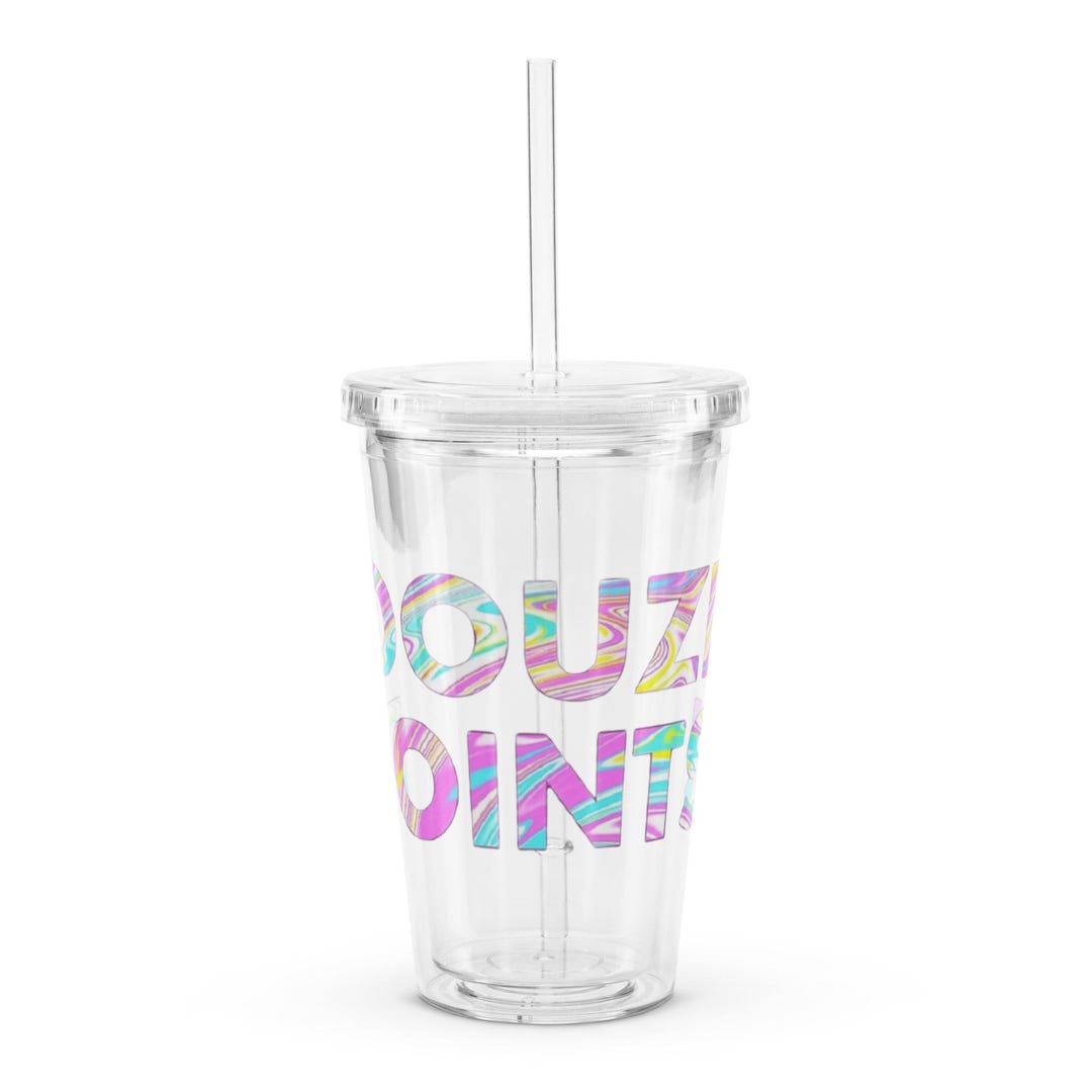 Eurovision Song Contest Clear Plastic Tumbler Douze Points Tumbler ...