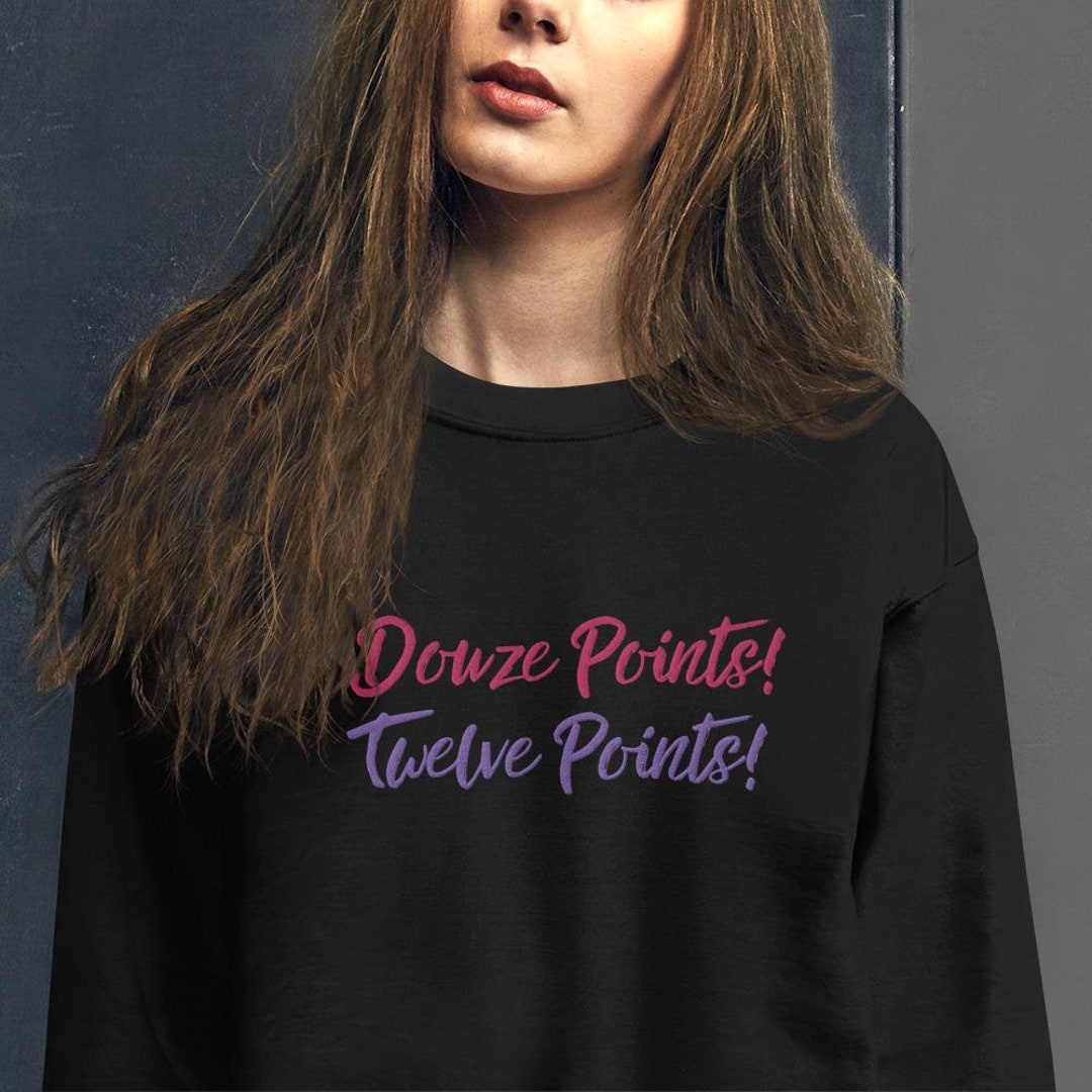 Eurovision Song Festival Embroidery Unisex Sweatshirt Eurovision Fans ...