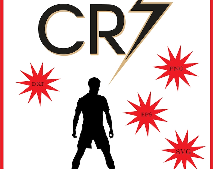 Cristiano Ronaldo Vector Design .SVG .PNG - Etsy Canada