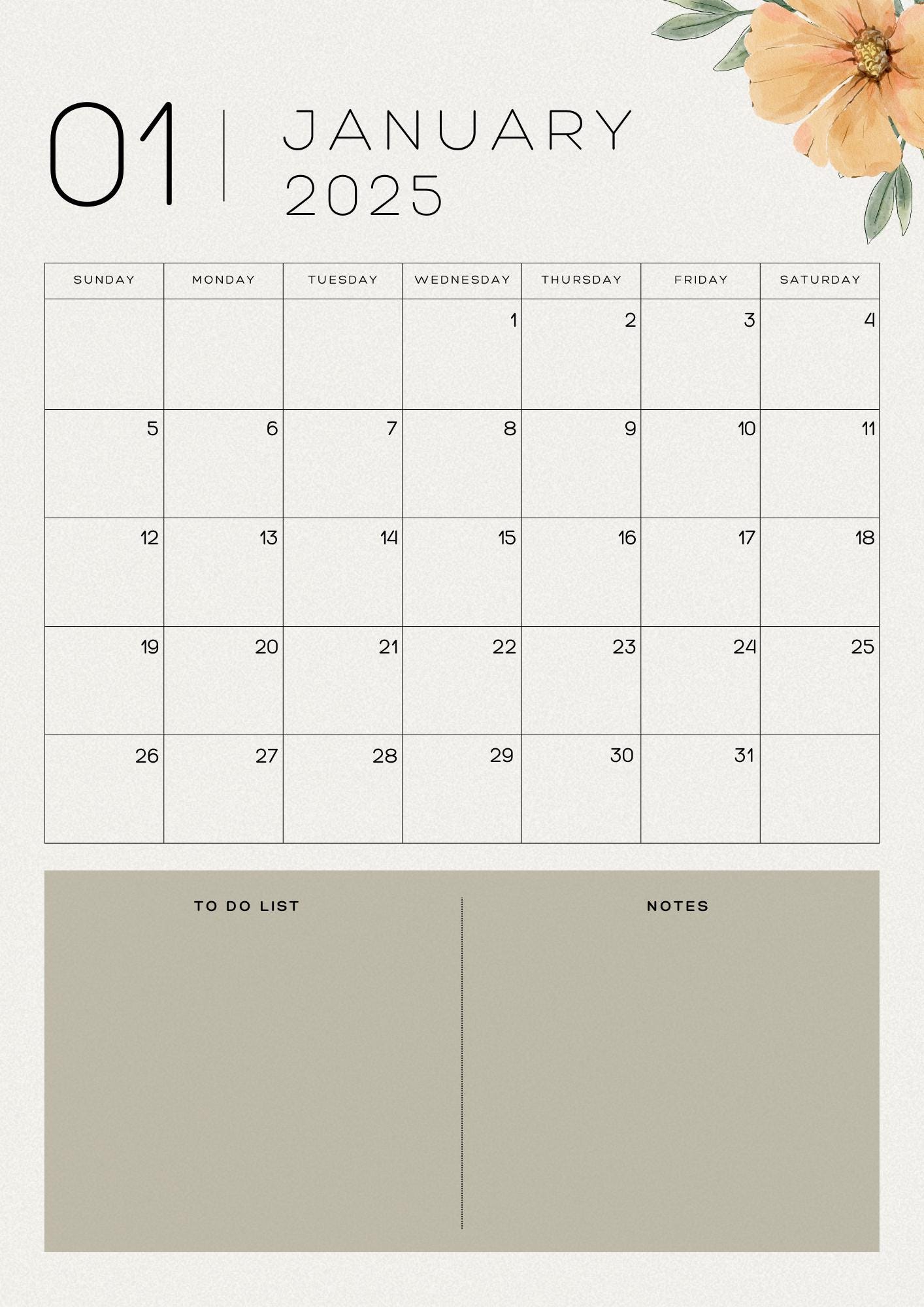 Classic Vintage 2025 Year Planner A4 - Etsy